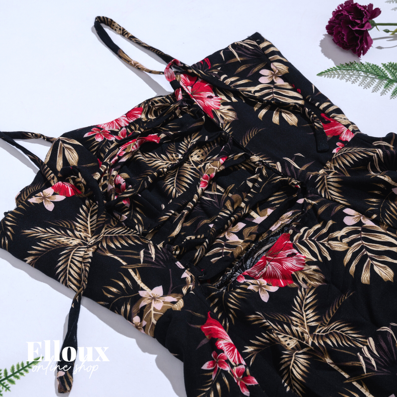 Keila Sexy Semi-Backless Mini Dress – Elloux